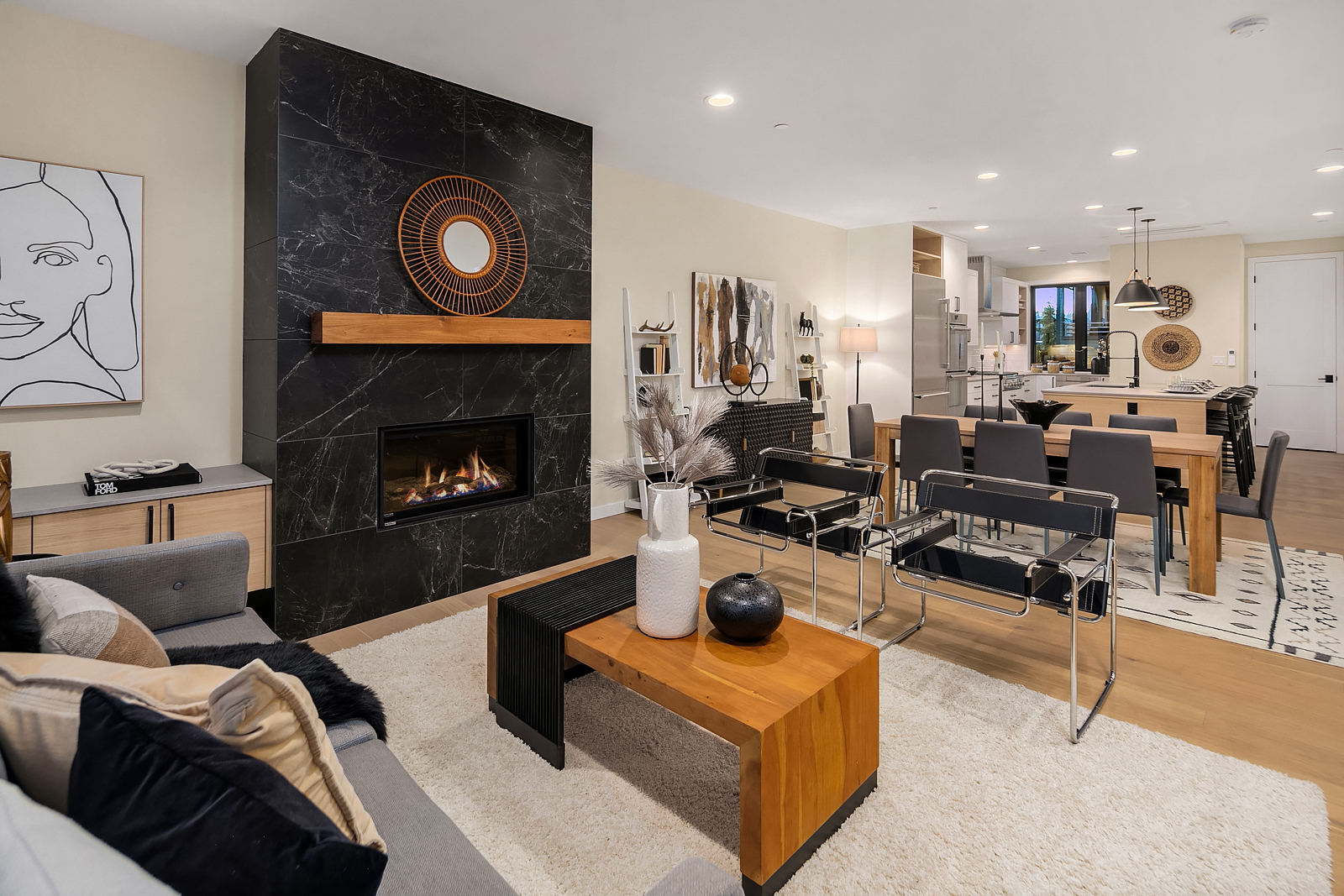 Old Craftsman House Staging